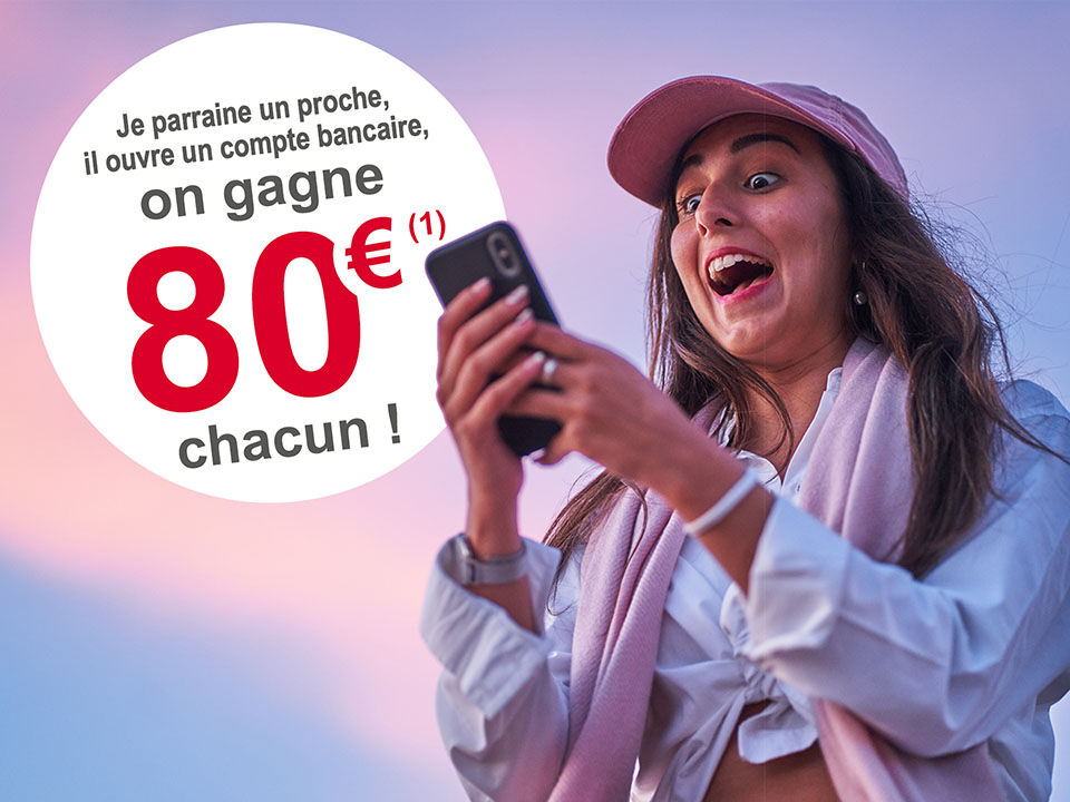 Parrainez vos proches et gagnez 80 € | Ile-de-France